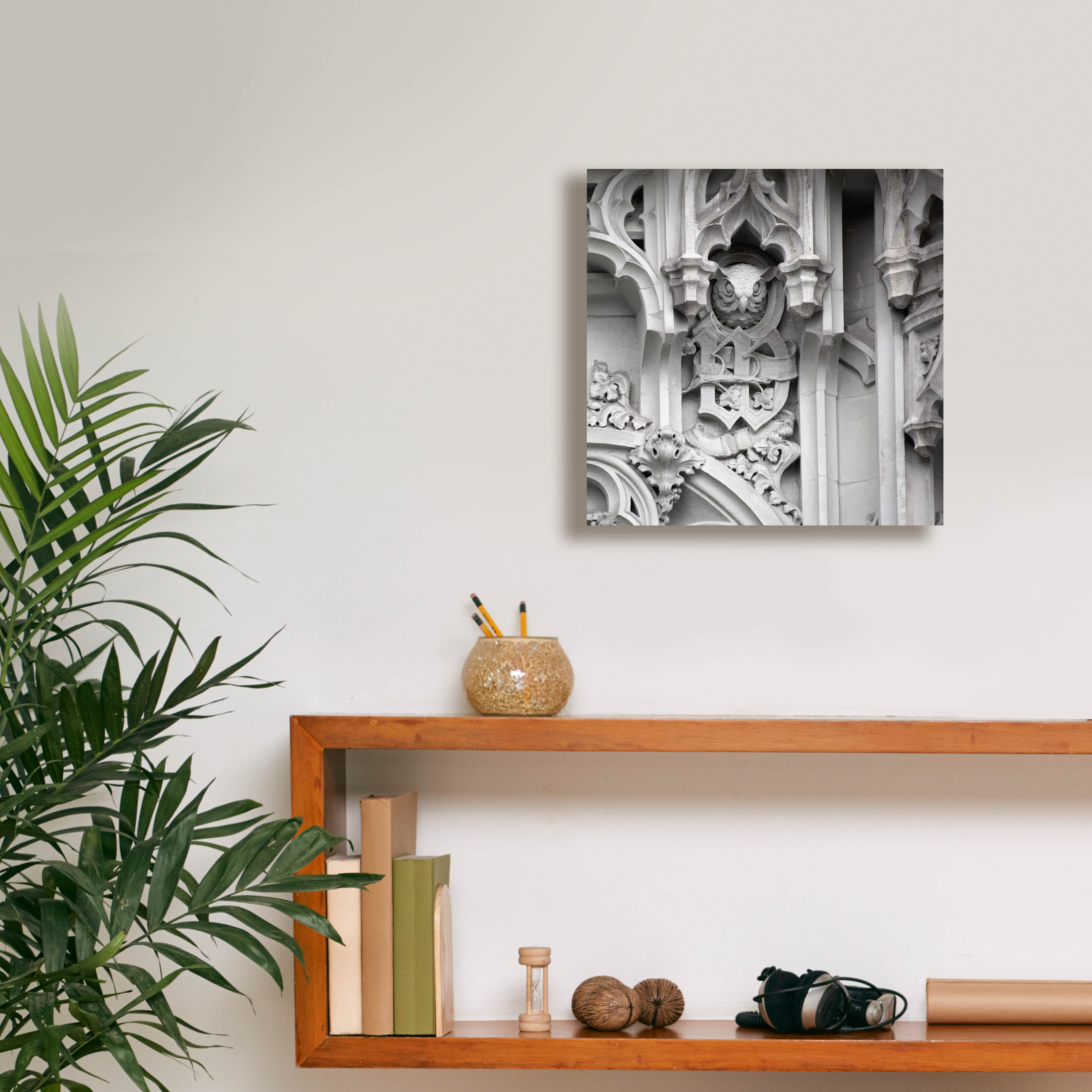 Epic Graffiti 'Architecture 5' by Decent Exposures Canvas Wall Art, 12" x 12" | Wayfair